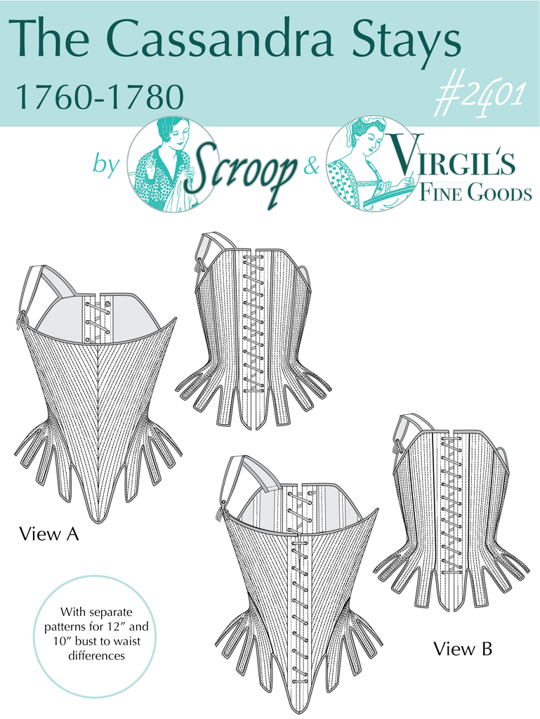 The Cassandra Stays by Scroop Patterns & Virgil's Fine Goods